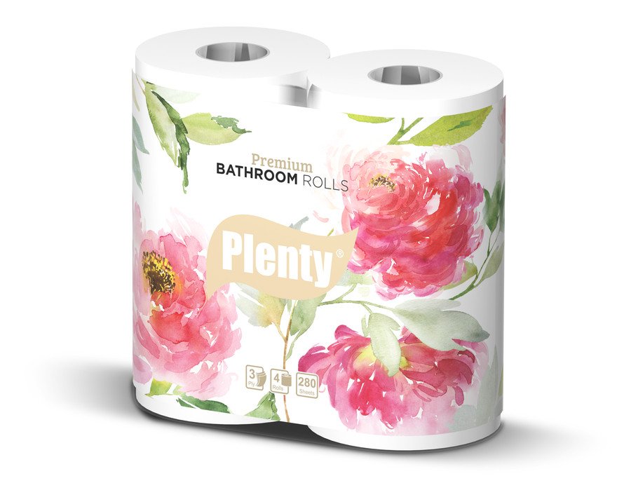 Plenty® Bathroom Tissue Premium 4in1 – Maple HSS