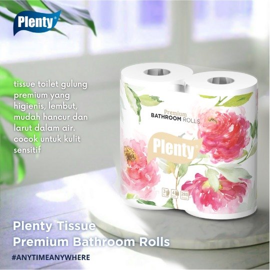 Plenty® Bathroom Tissue Premium 4in1 – Maple HSS